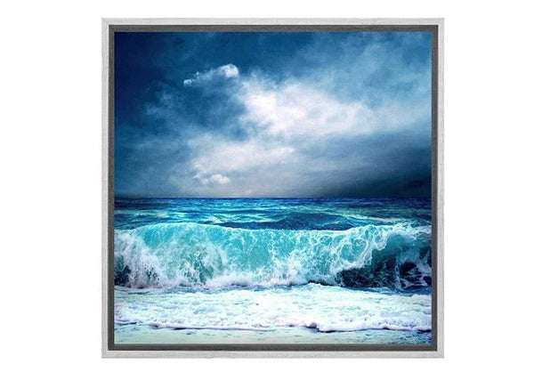 Dumping Wave | Canvas Wall Art Print | Final Touch Decor